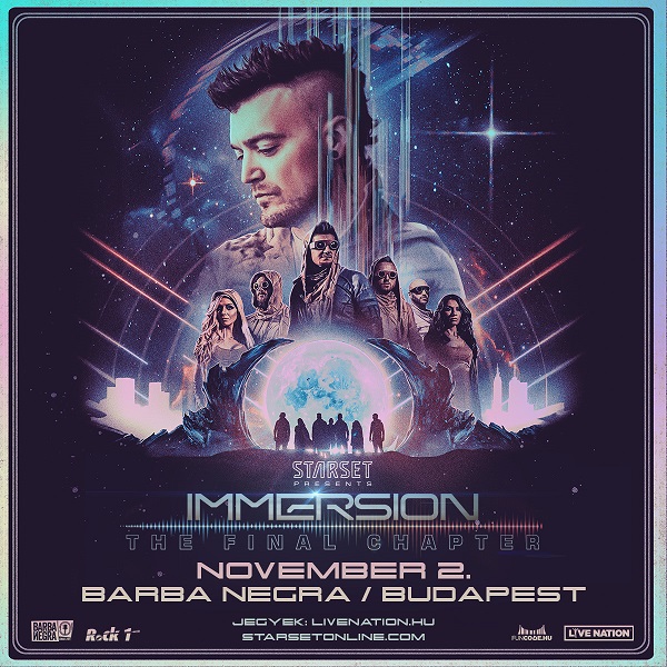 November 2-án Starset – Immersion: The Final Chapter a Barba Negrában ...